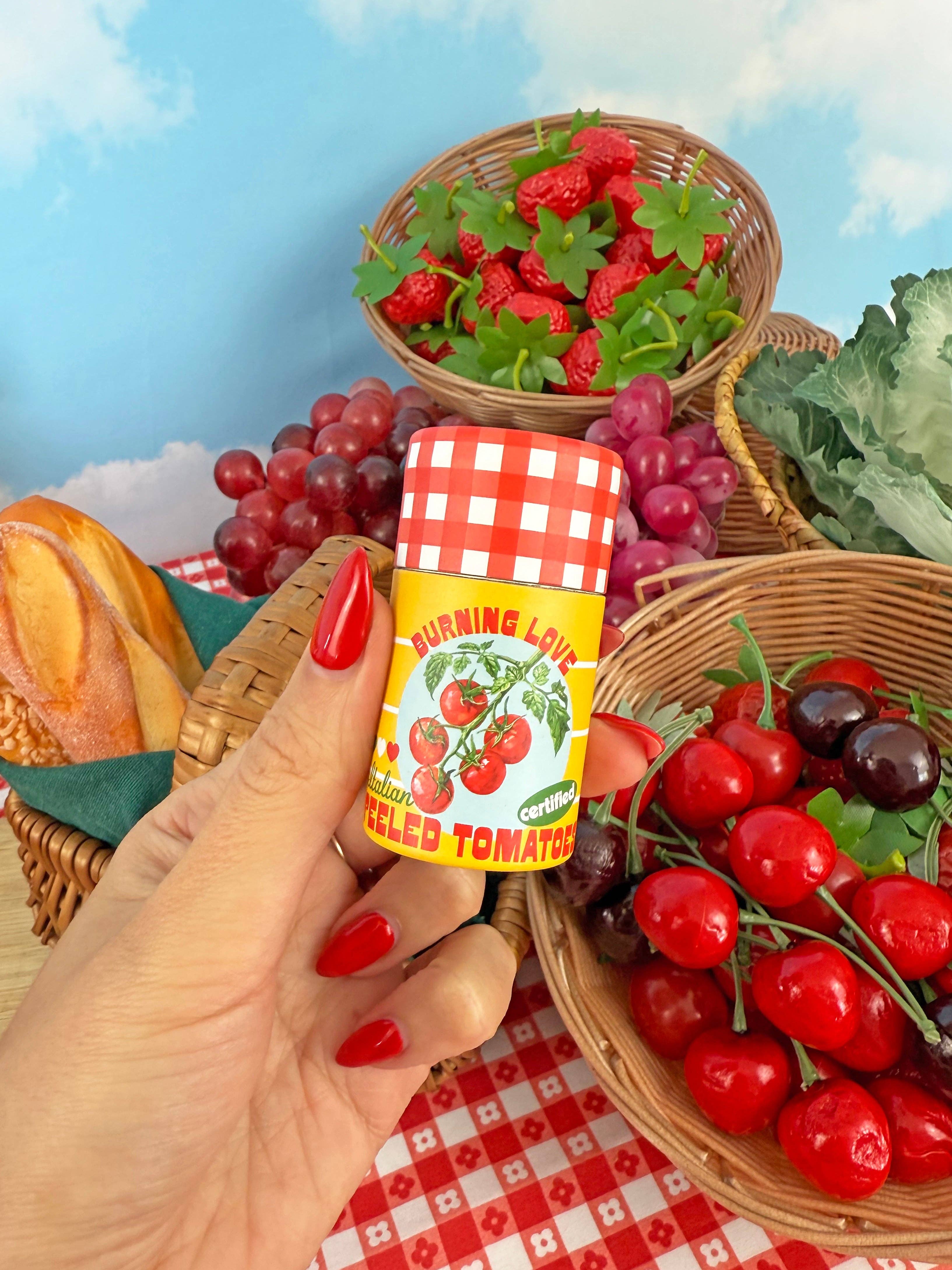 Canned Tomato Match Jar – Pink Moon