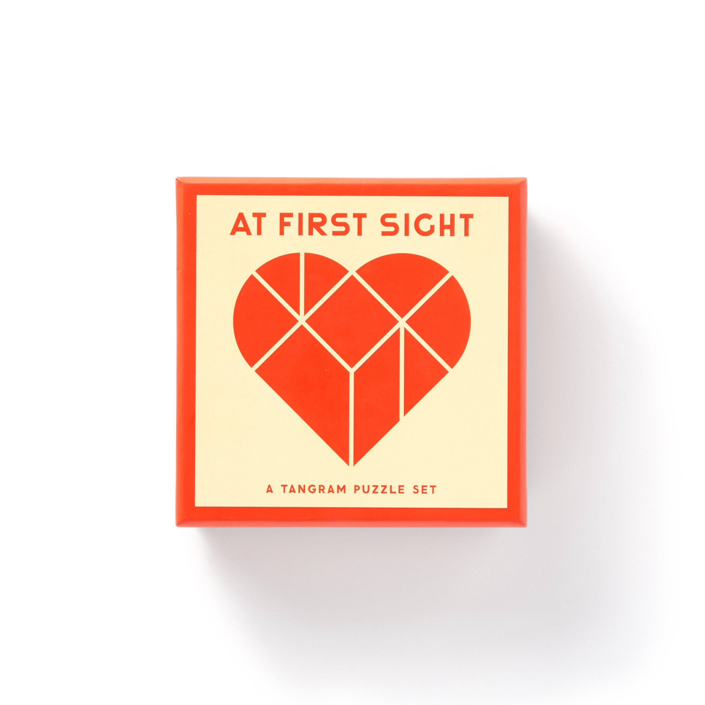 At First Sight Tangram Puzzle – Pink Moon