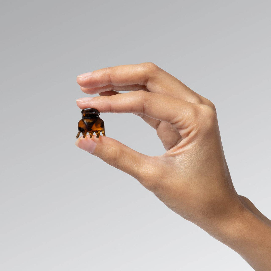 Black & Tort Micro Cloud Clip 16pc Set – Pink Moon