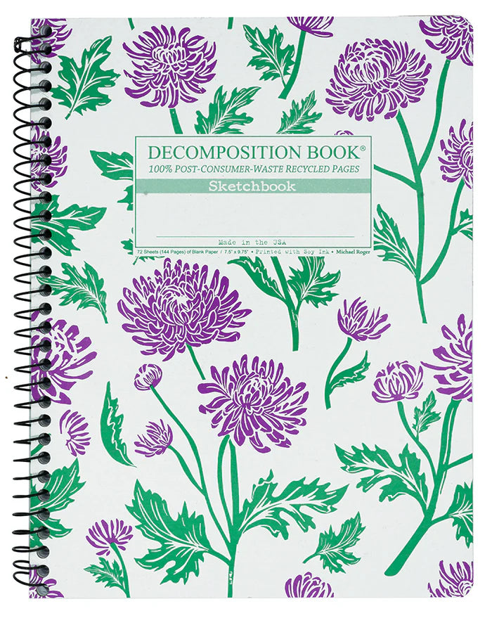 Decomposition Book- Chrysanthemums – Pink Moon