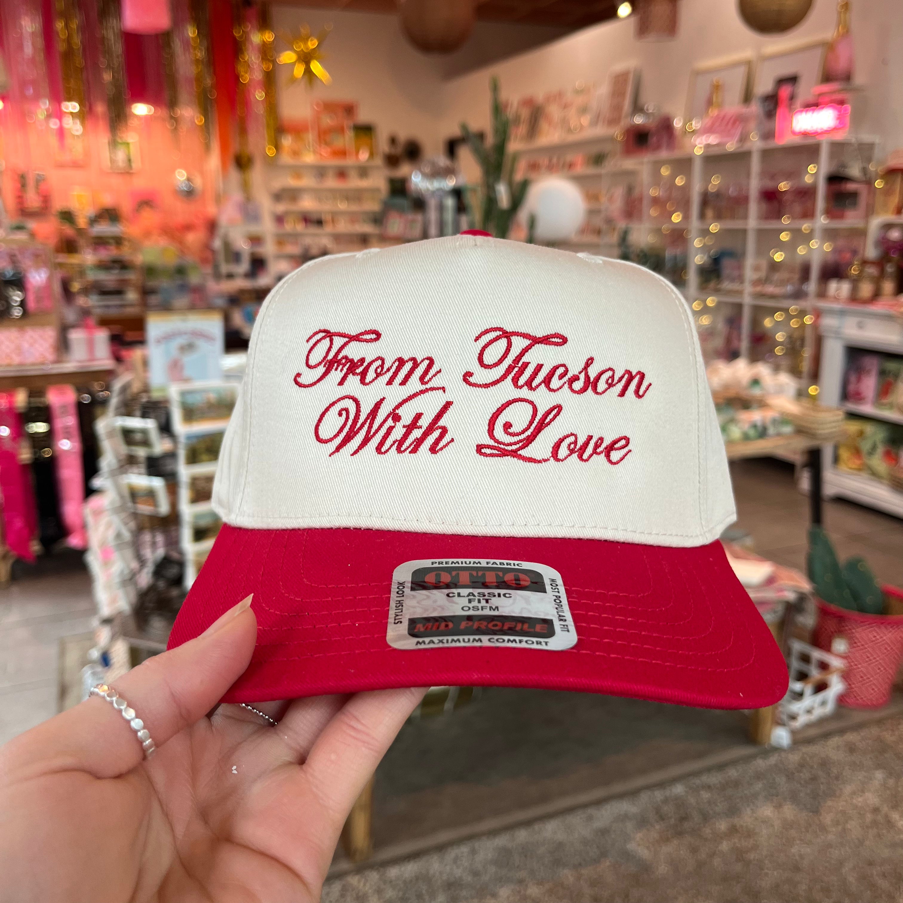 With Love From Tucson- Red – Pink Moon