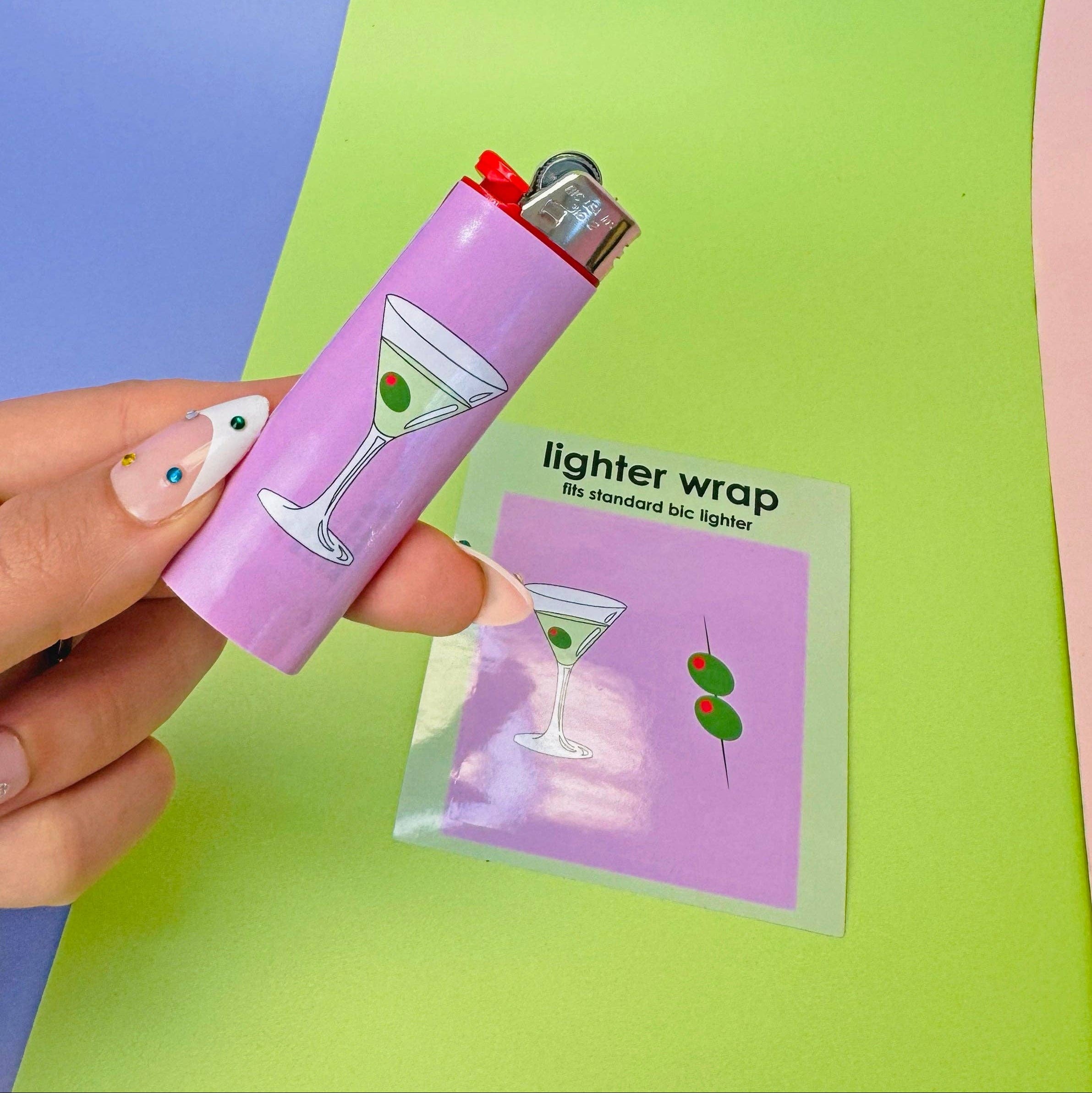Martini Lighter – Pink Moon