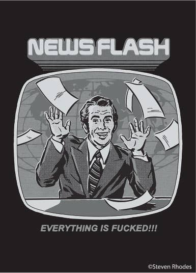 MAGNET: NEWS FLASH EVERYTHING IS FUCKED!! - Steven Rhodes – Pink Moon